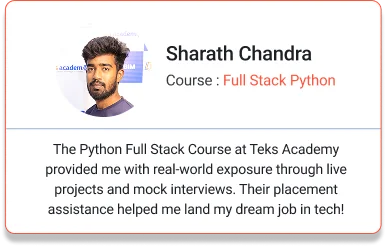 Python Training in Hyderabad | Full Stack Python Course Institute